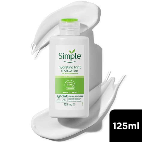 Simple Kind To Skin Hydrating Light Moisturiser 125 Ml