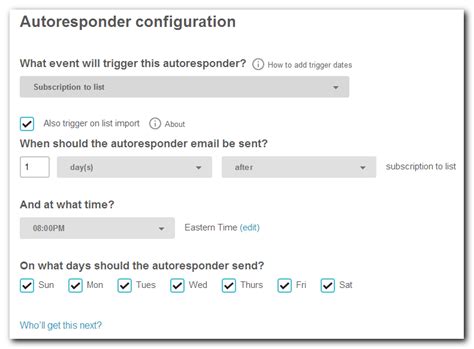 How To Set Up Autoresponders
