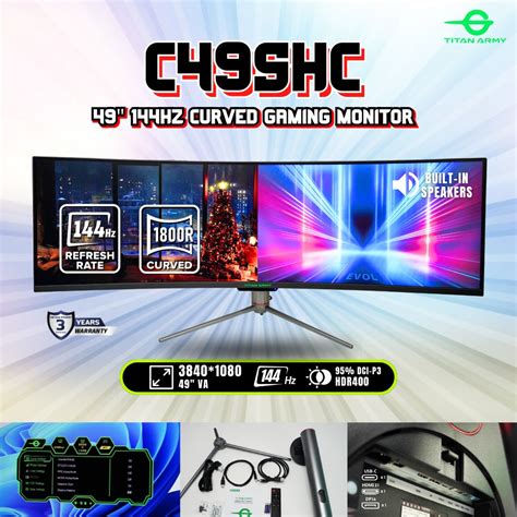 Devas Ipason 🔥🔥monitor Titan Army รุ่น C49shc 🔥🔥 👉จอขนาด