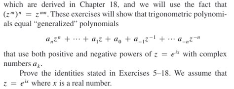 Solved The Exercises Below Illustrate The Connection Between Chegg