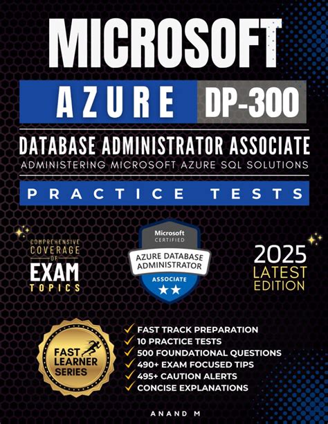 Microsoft Azure Database Administrator Associate Exam Code Dp 300 Administering Microsoft