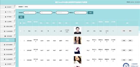 基于SpringBoot Vue求职招聘系统 计算机源码 软件工程专业源码成品 小熊源码网
