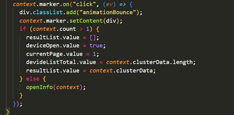 javascript 高德地图点聚合使用自定义样式点击事件放大地图后为啥失效了？ segmentfault 思否