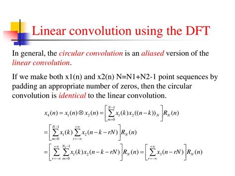 Ppt Chapter 5 The Discrete Fourier Transform Powerpoint Presentation Id228597