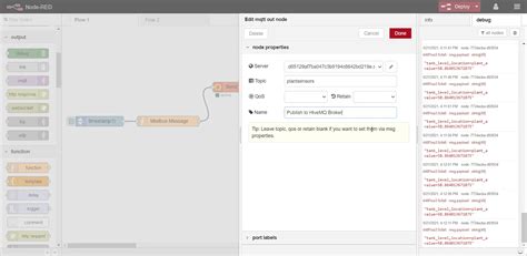 Monitoring Plant Floor Data Using Mqtt Hivemq Cloud Influxdb Grafana And Schneider Iiot Gateway
