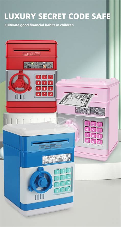 Samtoy Luxury Automatic Banknote Rolling Password Settings Money Saving