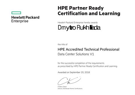 HPE ATP Data Center Solutions V1 Evertech