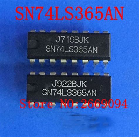 10 Peças50 Peças Frete Grátis Sn74ls365n 74365n Hd74ls365p Hd74ls365