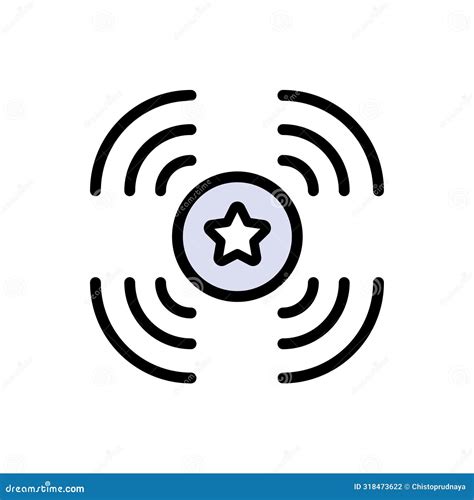 Wireless Connection Pictogram Wifi Network Simple Symbol Isolated Wifi Hotspot Symbol