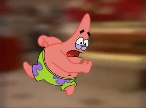 Patrick From Spongebob Running