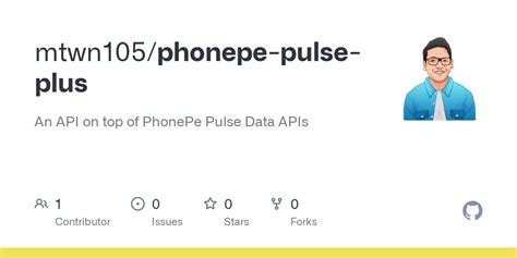 Github Mtwn Phonepe Pulse Plus An Api On Top Of Phonepe Pulse Data Apis