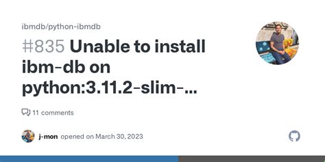 Unable To Install Ibm Db On Python3112 Slim Buster Image On Macos M1