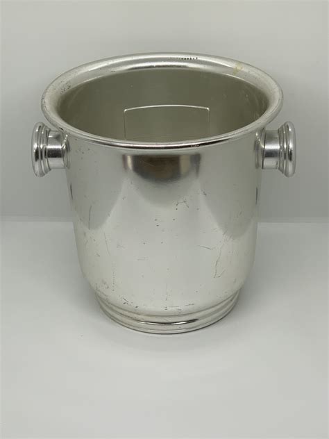 Vintage Ricca Donna Spumante Aluminium Ice Bucket Vintage Keepsakes