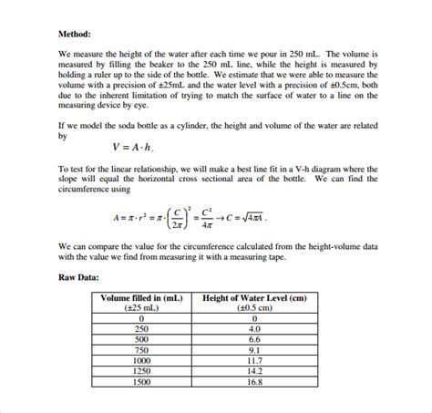 10 Sample Lab Reports Sample Templates