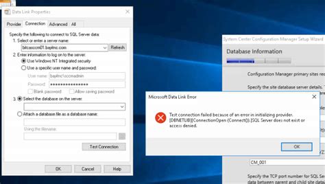 Solved Setup Is Unable To Connect To SQL Server With The Connection Information Provided