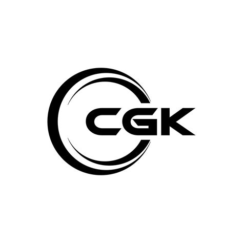 Cgk Letter Logo Design In Illustration Vector Logo Calligraphy Designs For Logo Poster
