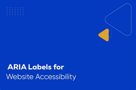 Why Are Aria Labels Crucial For Your Websites Accessibility Ael Data