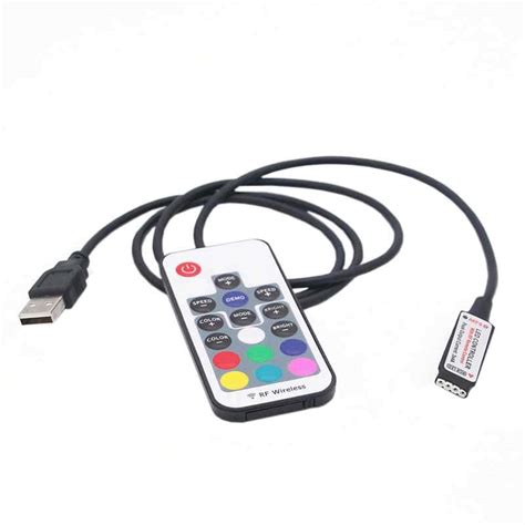 5V USB RF RGB LED Mini Controller
