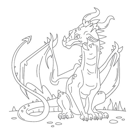Night Fury Dragon Coloring Pages Dragon Coloring Page From How To