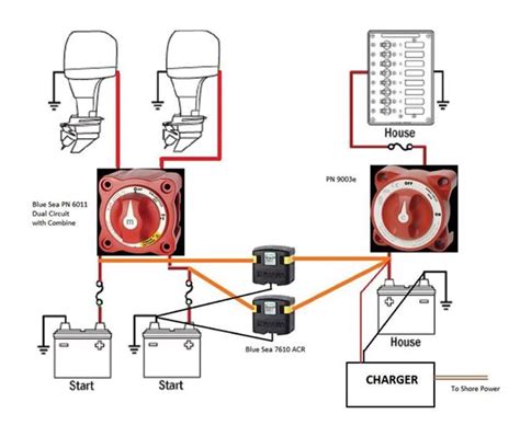 Marine Two Battery Wiring Diagram