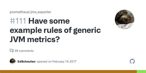 Have Some Example Rules Of Generic Jvm Metrics · Issue 111