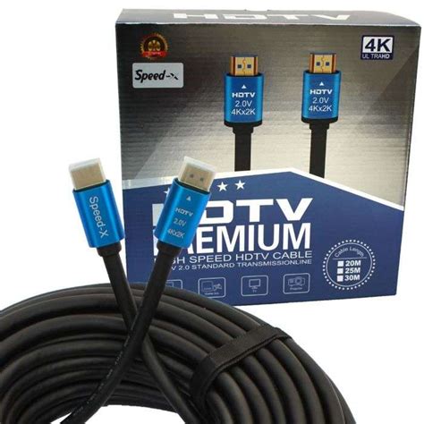 Speed X 20v Hdmi Premium Cable Ultra Hd 4k 30m