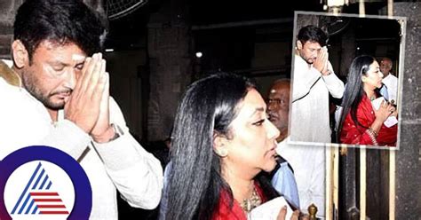 Tirupati ಶ್ರೀಕಾಳಹಸ್ತಿಗೆ ಭೇಟಿ ನೀಡಿದ Vijayalakshmi Darshan ಫ್ಯಾಮಿಲಿ ಫೋಟೋ ನೋಡಿ ನೆಟ್ಟಿಗರು ಹ್ಯಾಪಿ