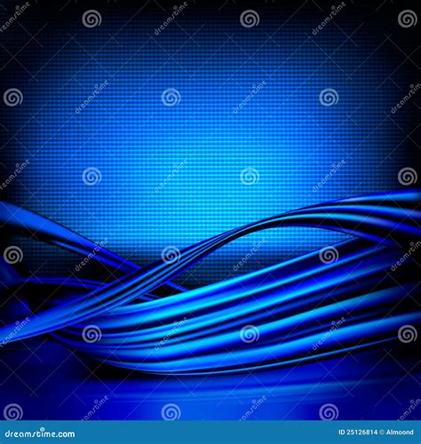Business Elegant Blue Abstract Background Stock Vector Illustration