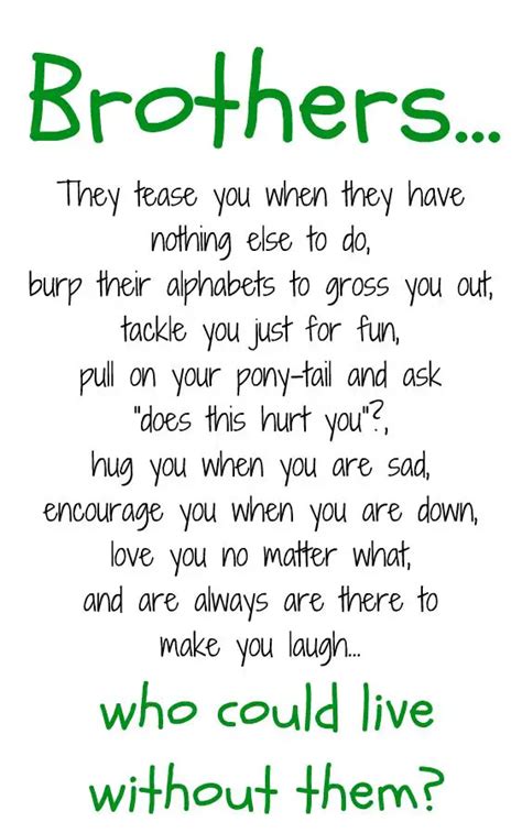35 Inspirational Funny Poems About Siblings Poems Ideas