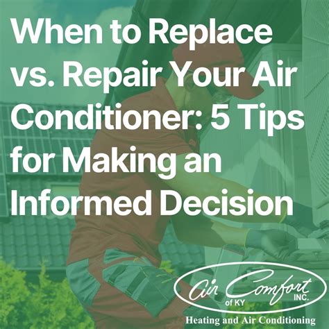 Replace Vs Repair Your Air Conditioner