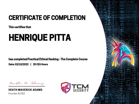 Ethicalhacking Cyber Security Henrique Pitta