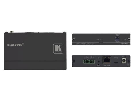 FC 7P Kramer 2 Port Multi Function GPIO Relay PoE Control Gateway
