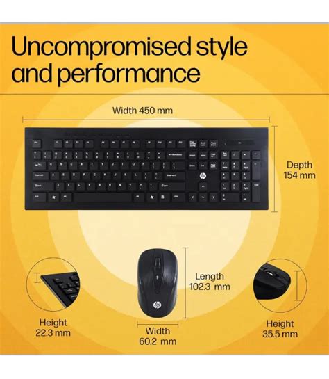 Hp Wireless Keyboard And Mouse Combo