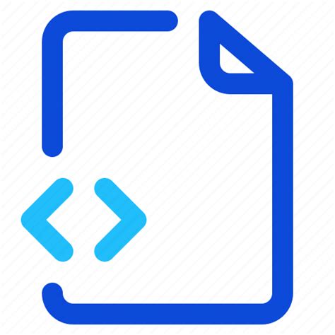 programming code coding file document icon download on iconfinder