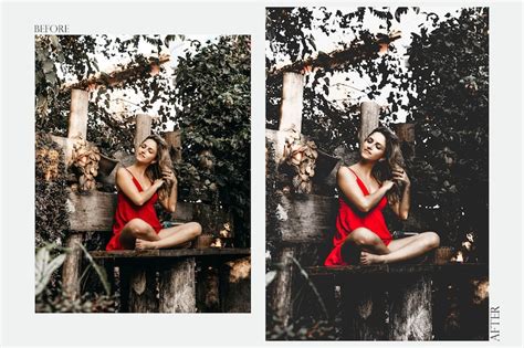 Seductive Valentine Photoshop Actions Lovely ACR Preset Love Filter Moody And Dark Theme