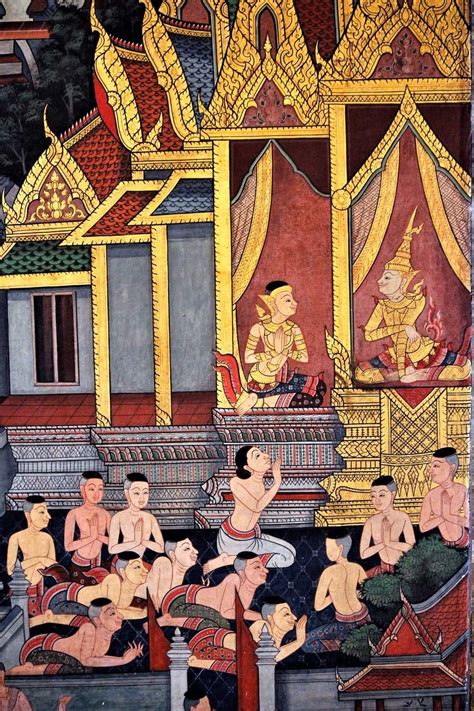 ปักพินโดย Chin ใน จรรจงสัยสีกาแล ภาพประกอบ เอกรงค์ ศิลปะไทย