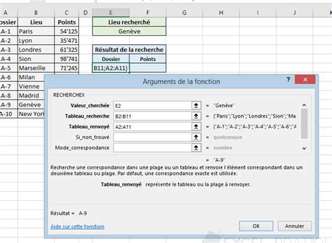 ᐉ Utiliser La Fonction Recherchex Pour Trouver Des Données Plus Rapidement Dans Excel Sos Excel