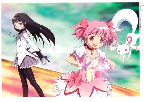 Madoka Magica Homura And Madoka Chtoby Pomnili
