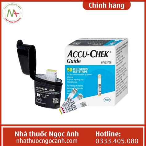 Accu Chek Guide Test Strips Dùng để Làm Gì Giá Bao Nhiêu Mua ở đâu