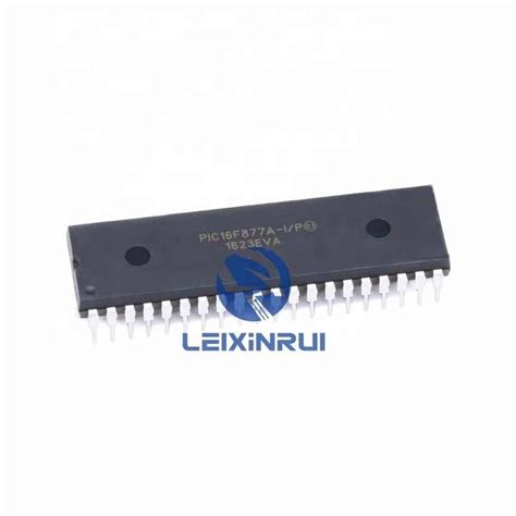 Microcontroller Chip Ic Dip 40 Pic16f877a Ip