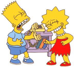 Simpson 009 Bart Lisa Clipart Clipart Panda Free Clipart Images