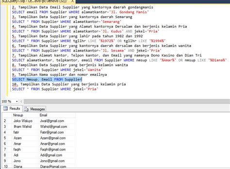 Tugas 2 Pemrograman Sql ~ Umamemo