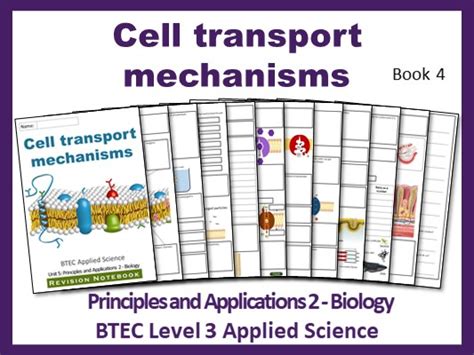 Btec Applied Science Unit 5 Biology Illustrated Notebook Bundle Teaching Resources