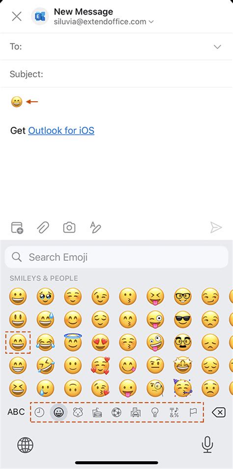 Insert Smiley Face Emojis In Outlook Emails An Easy Guide