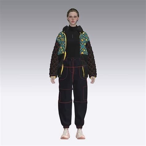 Neural Networks Outfit 02 3d Model Cgtrader