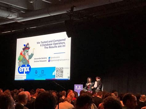 Arnaud Berbier On Linkedin Kubecon Postgresql Mysql Database Kubernetes Kubernetes Devops