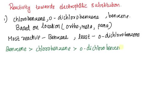 Solved Rank The Compounds In Each Group According To Their Reactivity Toward Electrophilic