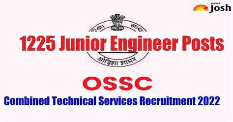 OSSC Recruitment Notification Out For Junior Engineer Posts Check How To Apply