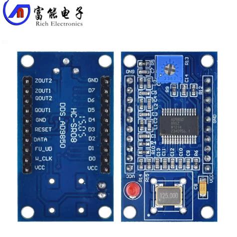 Ad9850 Dds Signal Generator Module Sine Wave Square Wave Generator Module Testing Equipmen