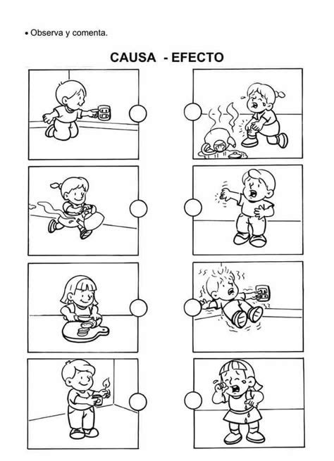 Situaciones De Riesgo Para Colorear